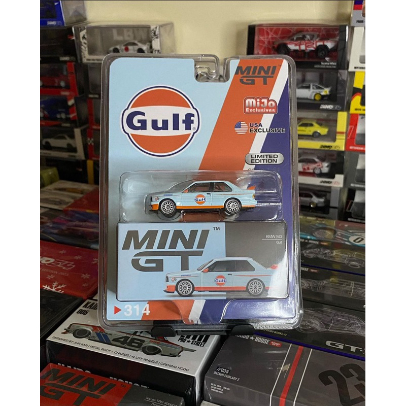 Jual MINI GT BMW E30 M3 Gulf Livery | Shopee Indonesia