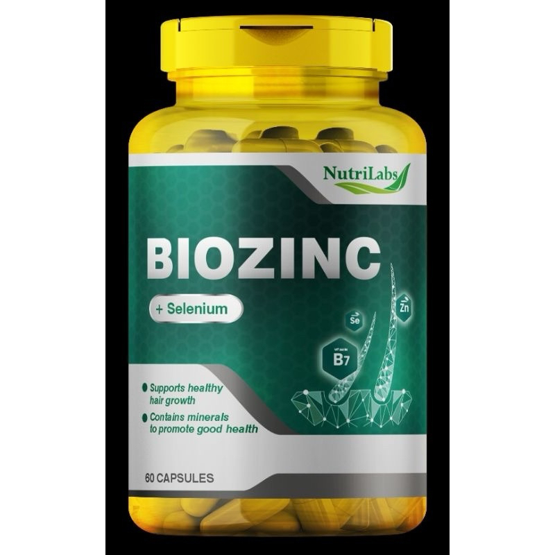 Jual Biozinc Biotin Zinc Selenium - 60 Capsules, untuk proses ...