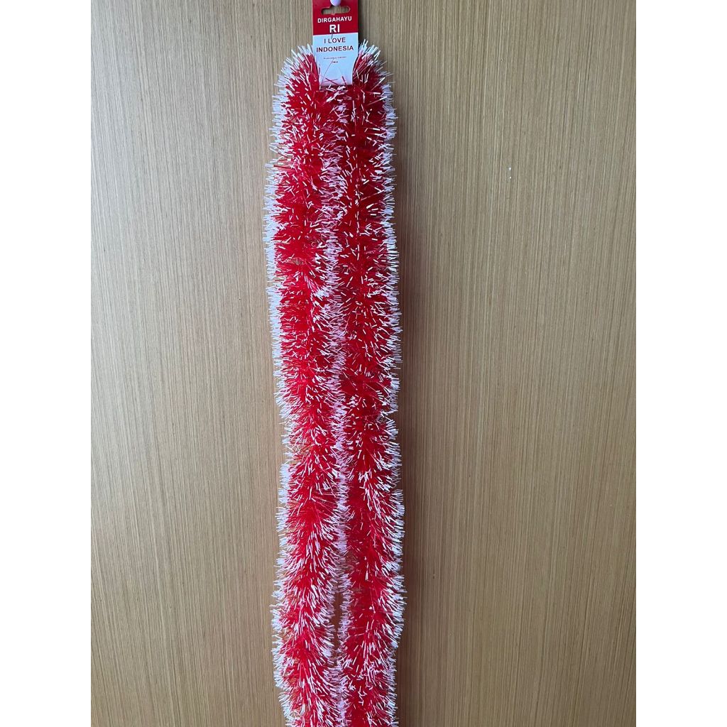 Jual Slinger Rumbai Merah Putih Hiasan Dekorasi HUT Kemerdekaan RI 17an ...