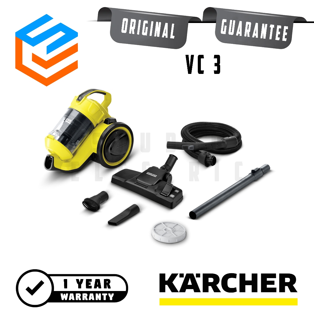 Jual Karcher VC3 / VC 3 / Vacuum Cleaners / Dry Vacuum Cleaners (ERP) | Shopee Indonesia