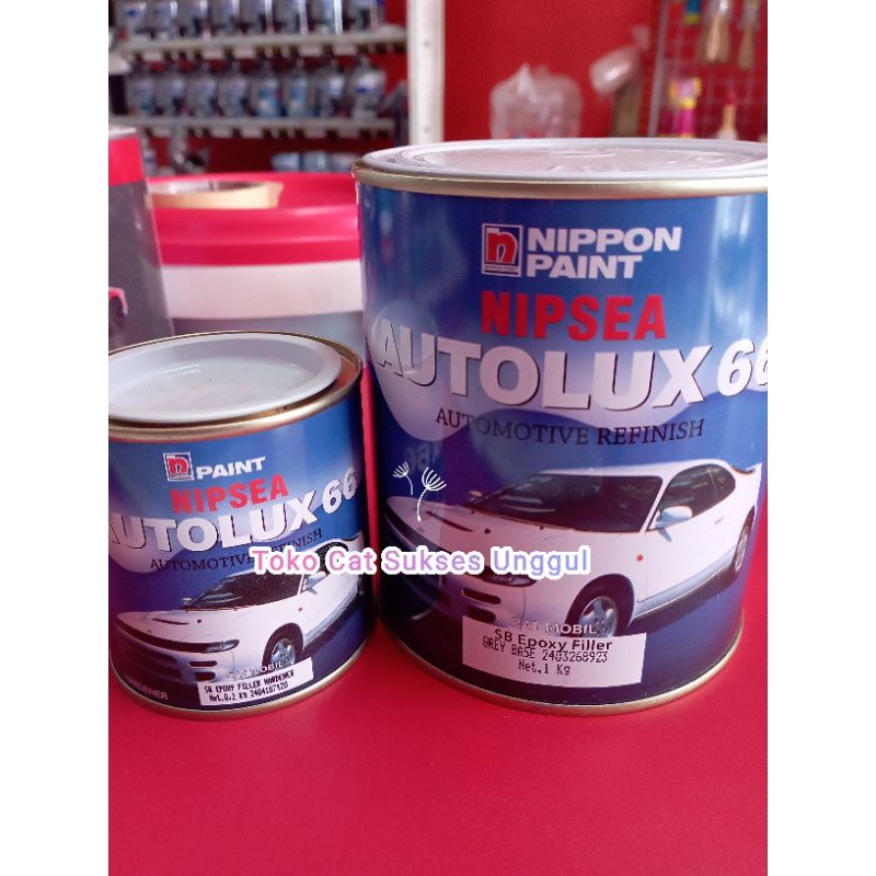 Jual Epoxy Filler Autolux 66 Nippon (Kg) | Shopee Indonesia