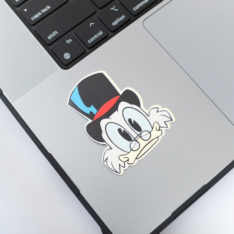 Jual Sticker tempel gold premium paman gober donald duck | Shopee Indonesia