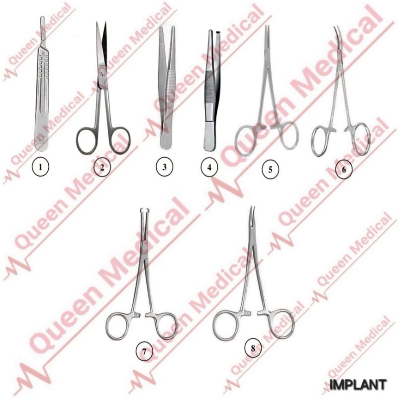 Jual Implant Set Premium Quality (+ Bak Instrument 509 Lokal) | Shopee ...