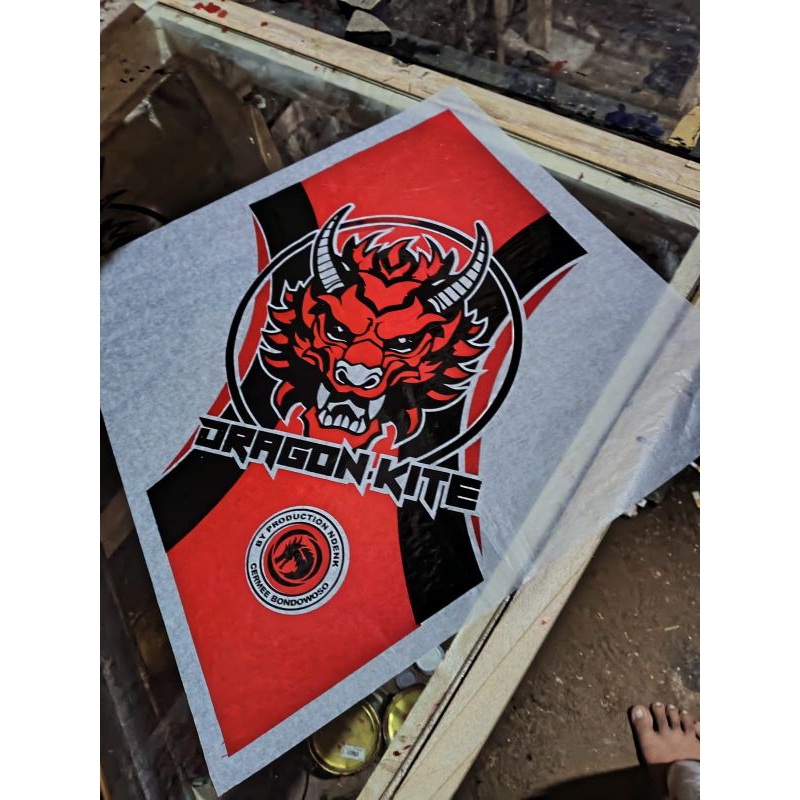 Jual KERTAS SABLON LAYANGAN SHUKOI 2 WARNA BY DRAGON MODEL TERBARU ...