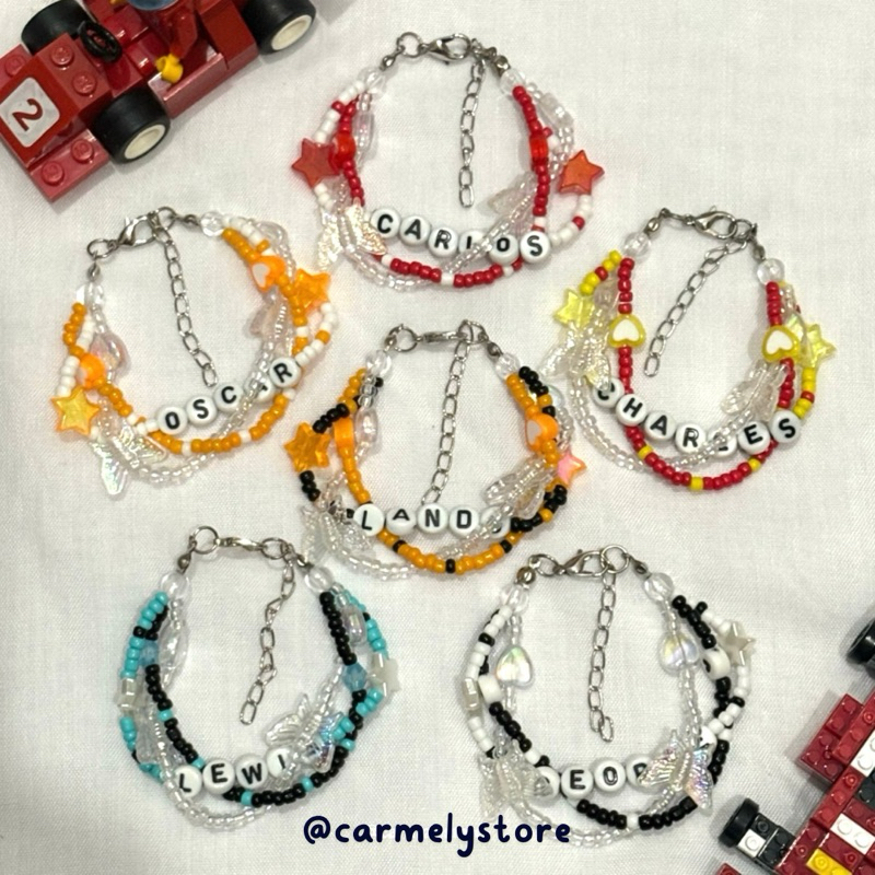 Jual F1 [formula 1] - Braid Beads Bracelet/Gelang - f1 merch (2024 ...