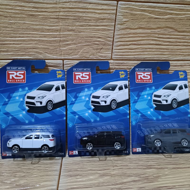 Jual Die cast metal RKC mobil SUV Fortuner Pajero Double Cabin Ford ...