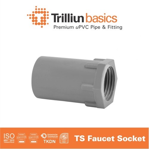 Jual Fitting PVC Faucet Socket ( Socket Drat Dalam ) Trilliun Ekonomis ...