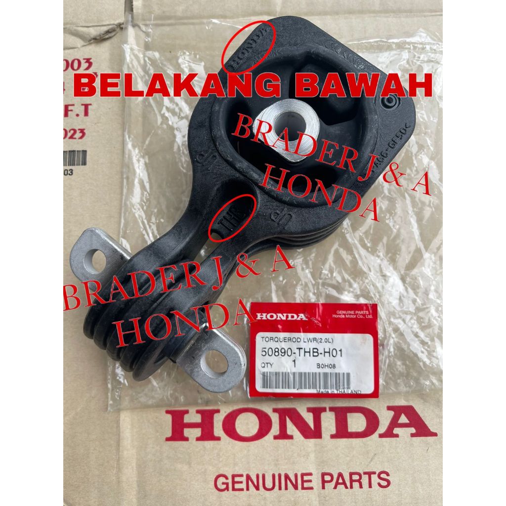 Jual ENGINE MOUNTING BANGKU MESIN MATIC BELAKANG BAWAH CRV GEN 5 RW1 ...