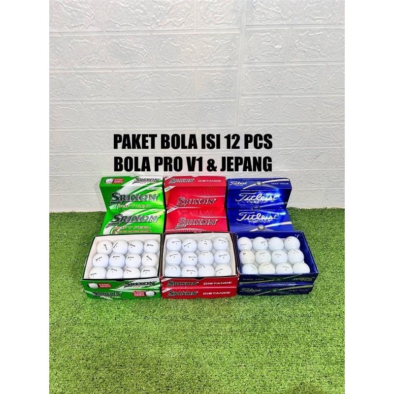 Jual Bola Golf Second Original Paket Bola Golf 12 Pcs | Shopee Indonesia