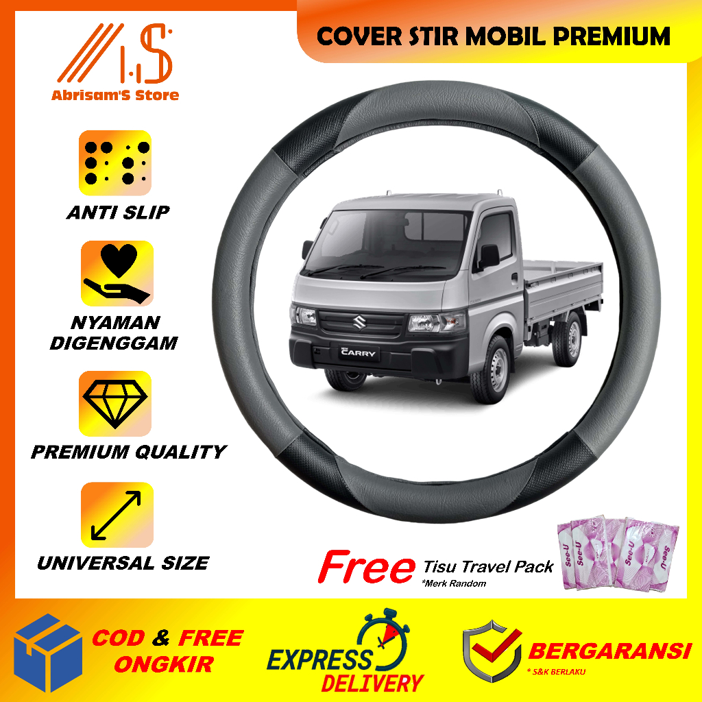 Jual Cover Stir Mobil Carry Sarung Setir Suzuki Carry Pelindung Steer ...
