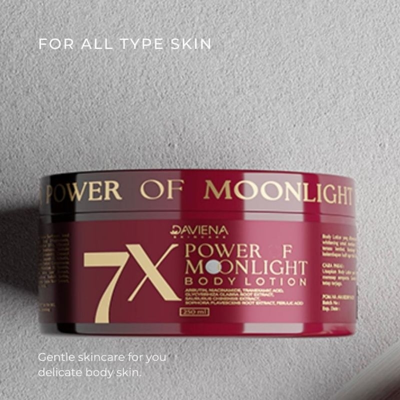 Jual DAVIENA SKINCARE HB DOSTING 7X POWER OF MOONLIGHT BODYLOTION ...