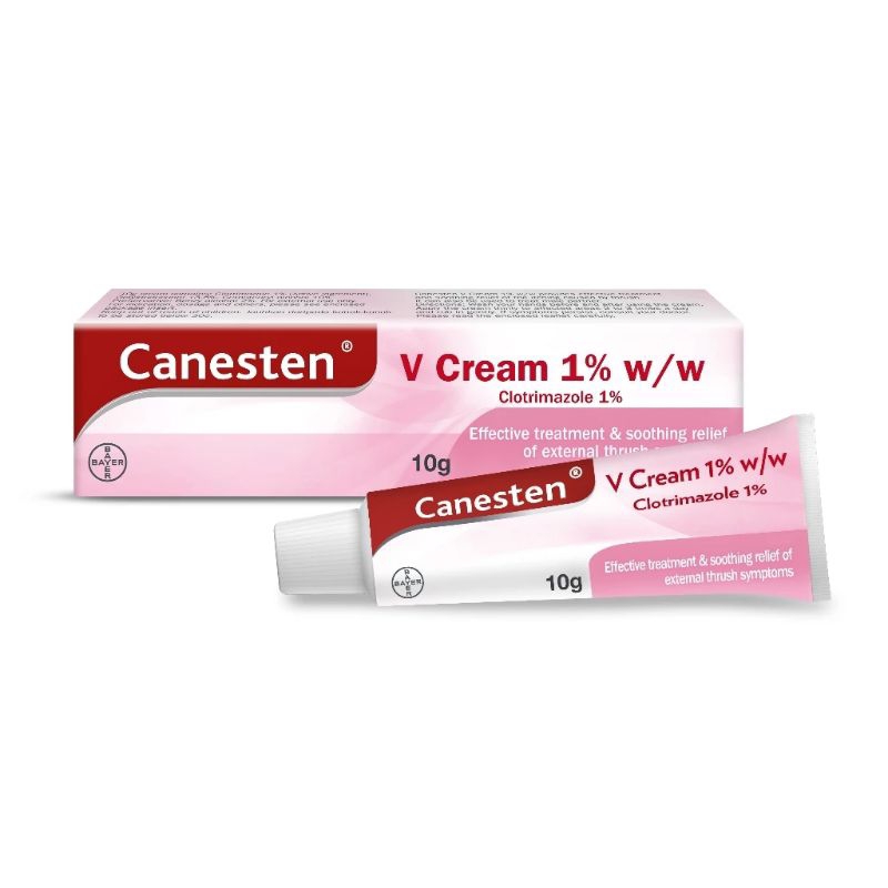 Jual Canesten V Cream 1% For External Thrush Treatment (10g) / Salep ...
