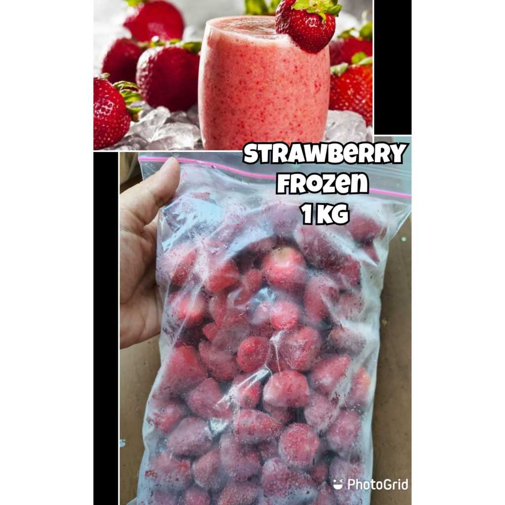 Jual Strawberry frozen 1kg | Shopee Indonesia