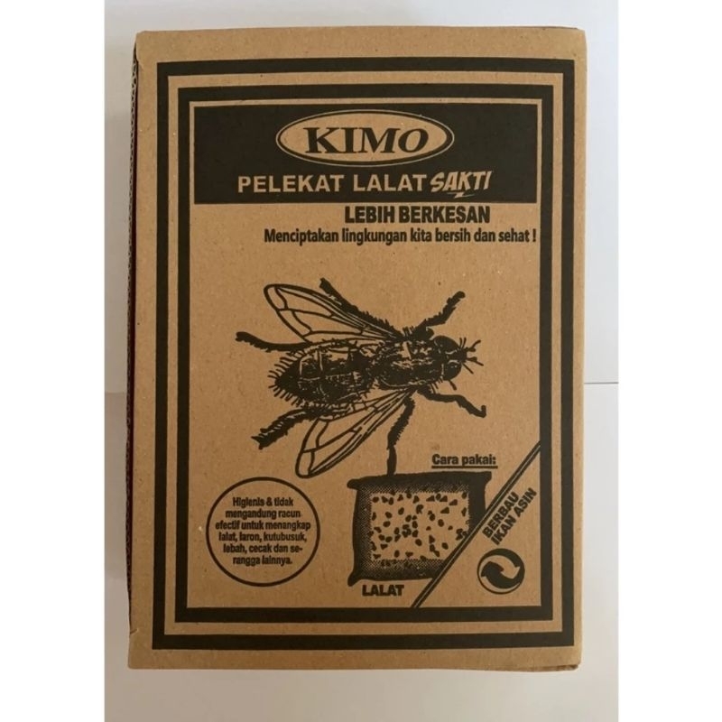Jual Kertas Lem lalat Per 1 Lembar,kimo Lem super kuat,Laler,Kecoa ...