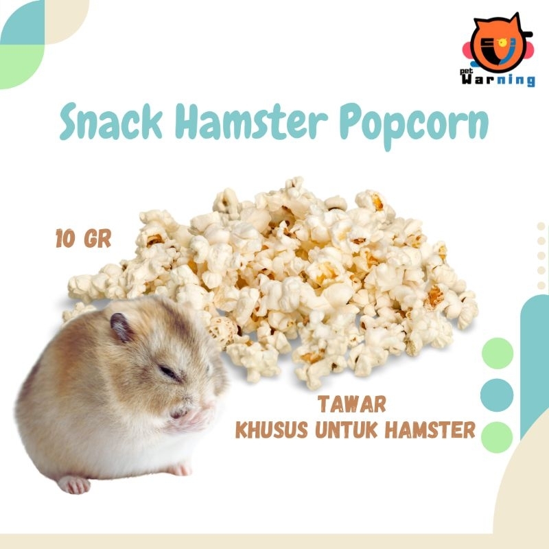 Jual Snack Hamster Popcorn - Snack Pop Corn Hamster - Cemilan Hamster | Shopee Indonesia