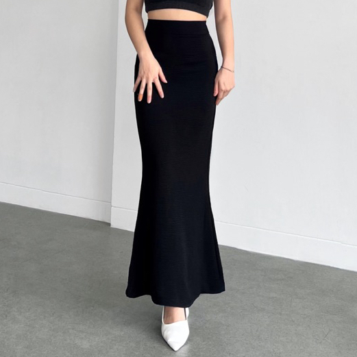 Jual LUNAR MERMAID SKIRT / MERMAID SKIRT / ROK FLARE WANITA / Rok ...