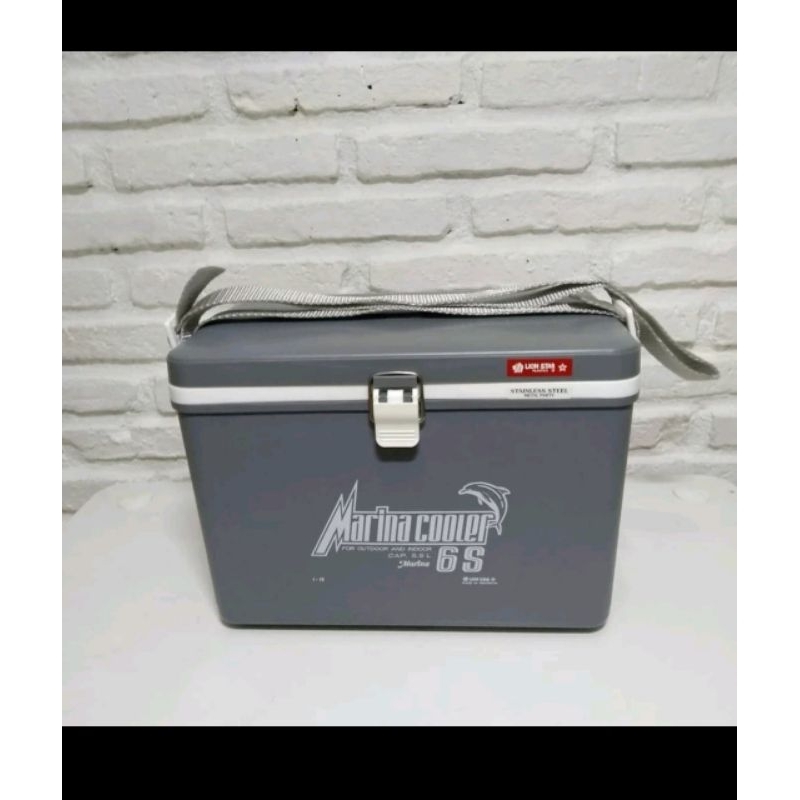 Jual BOX MARINA COOLER 6S LION STAR (ABU-ABU/MERAH/BIRU) | Shopee Indonesia