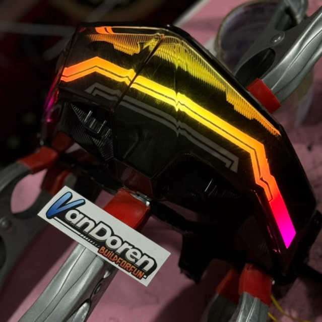 Jual Stoplamp Lazy Vario RGB Bluetooth PNP Vario 125/150 Led new Gen 1 ...