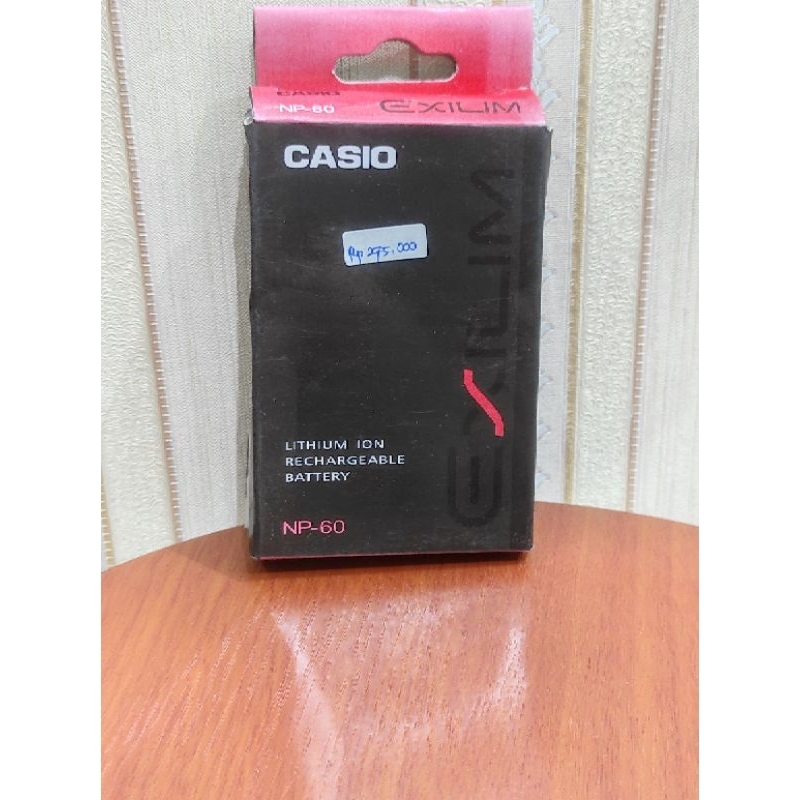 Jual Baterai Kamera Casio NP-60 bisa untuk kamera fujifilm (keterangan di deskripsi) | Shopee ...