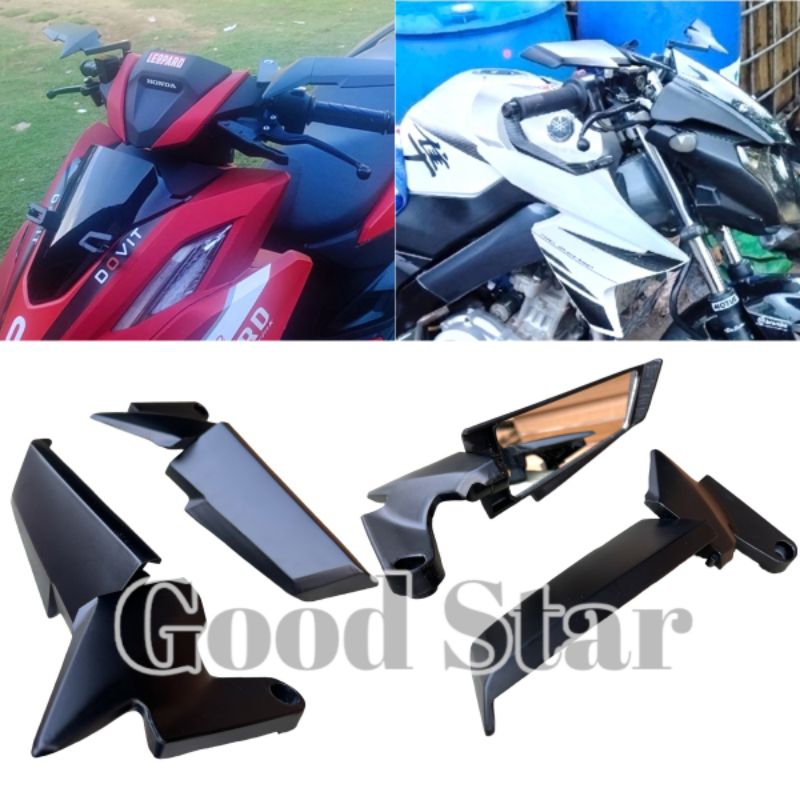 Jual Spion winglet matic/motor bebek.nmax.aerox.vario 125/150/160.beat ...