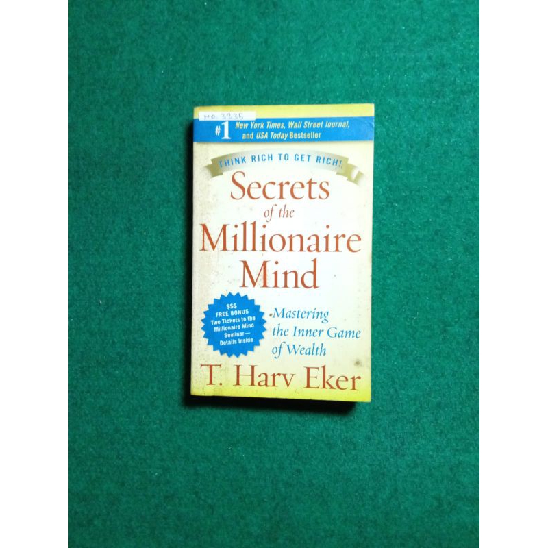Jual Buku Secrets of the Millionaire Mind by T. Harv Eker [Original, Import] | Shopee Indonesia