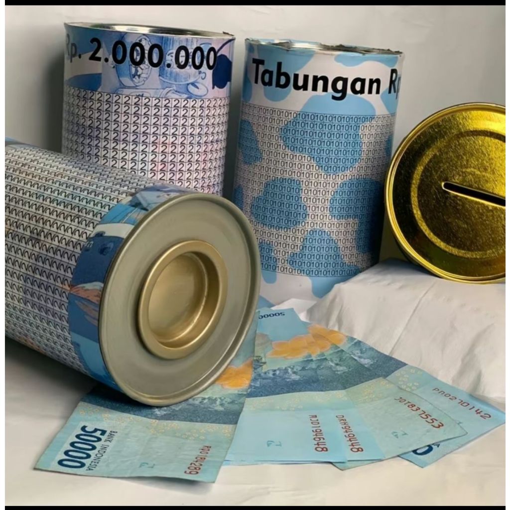 Jual Celengan target viral pecahan 2k,5k,10k GET 1jt, 2jt, 3jt, 4jt ...