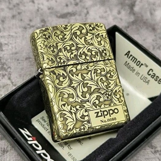 Jual Zippo Armor Arabesque 4-Side Original Limited Edition | Shopee ...