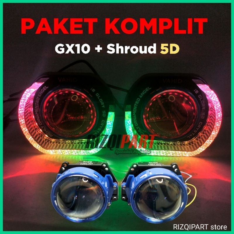 Jual Biled projie Vahid e10 / GX10 Gmax series paket komplit shroud 5D ...