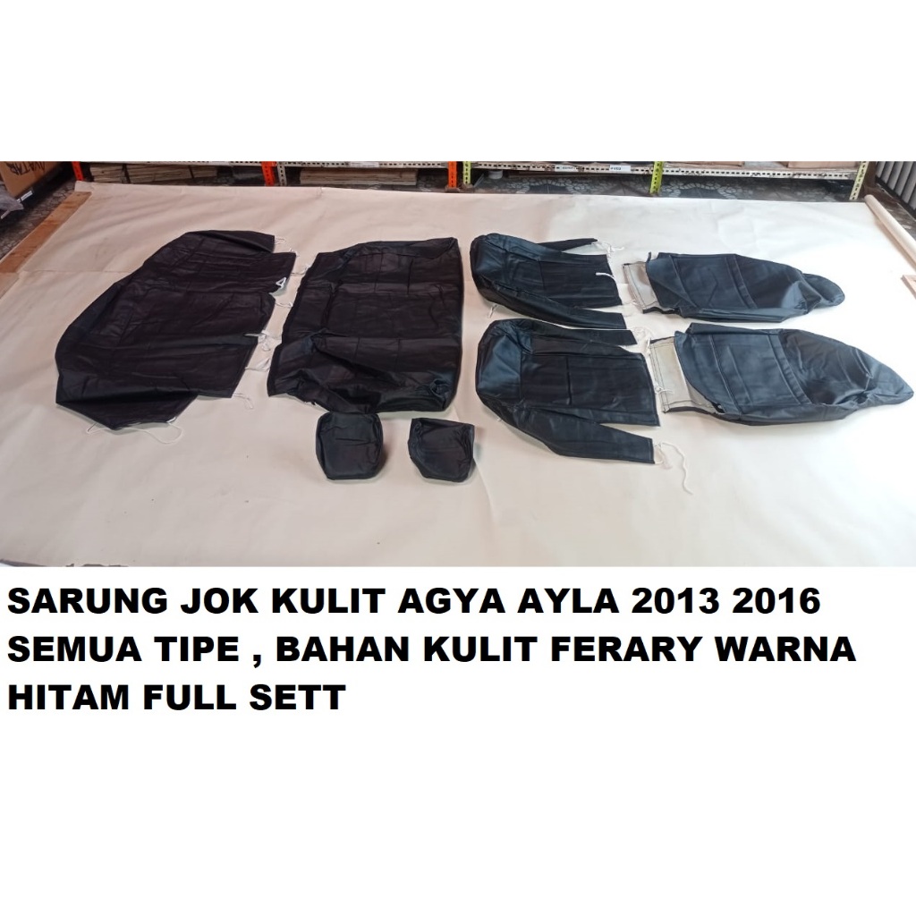 Jual SARUNG JOK KULIT AGYA AYLA 2017 2021 SEMUA TIPE , BAHAN KULIT ...