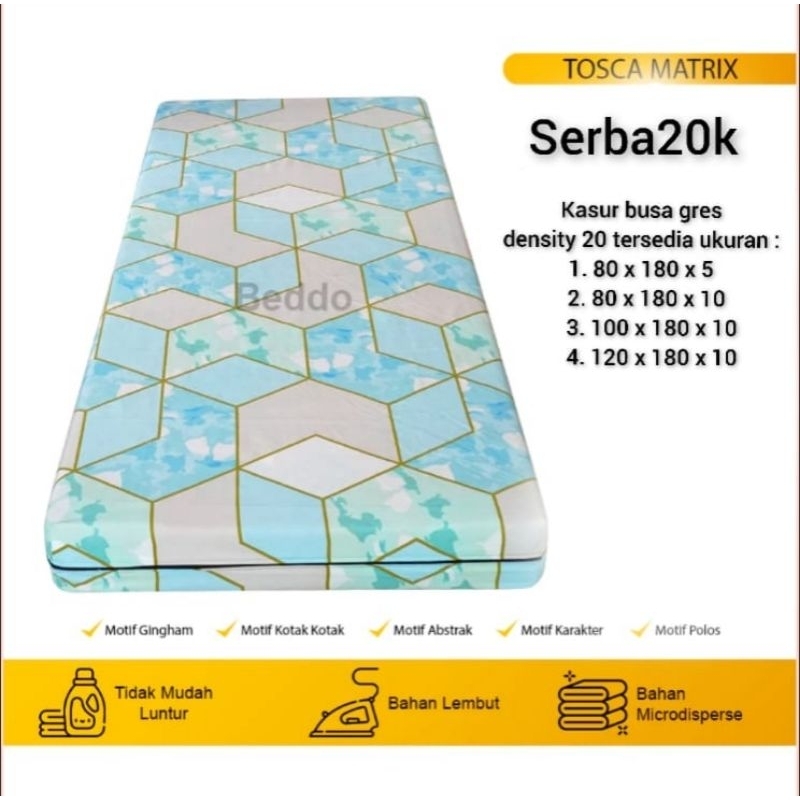 Jual KASUR BUSA GRES D26 AWET DAN EMPUK SEMUA UKURAN /BUSA SINGLE/KASUR ...