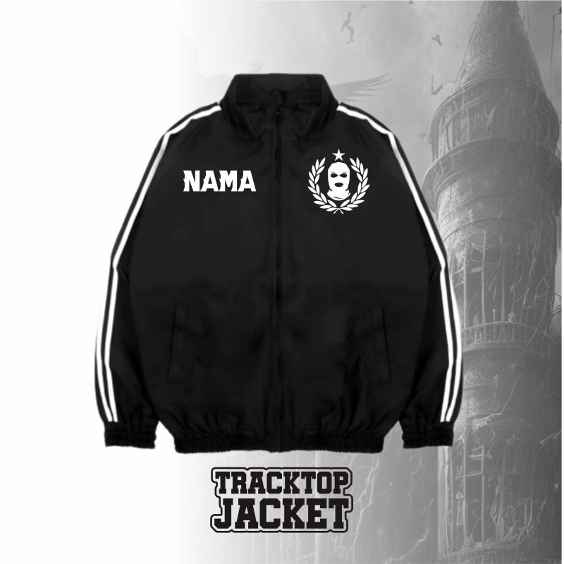 Jual Jacket Tracktop Netralica Society Hitam Wear Hustler! Tagline Nama ...