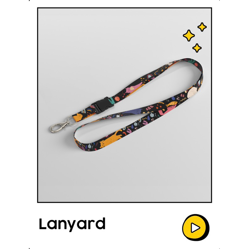 Jual Lanyard Kucing dan Dust from Ghibli design by hapidough | Shopee ...