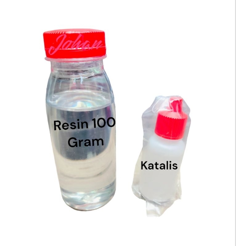 Jual Resin Bening KECIL 100 Gram dan Katalis | Shopee Indonesia