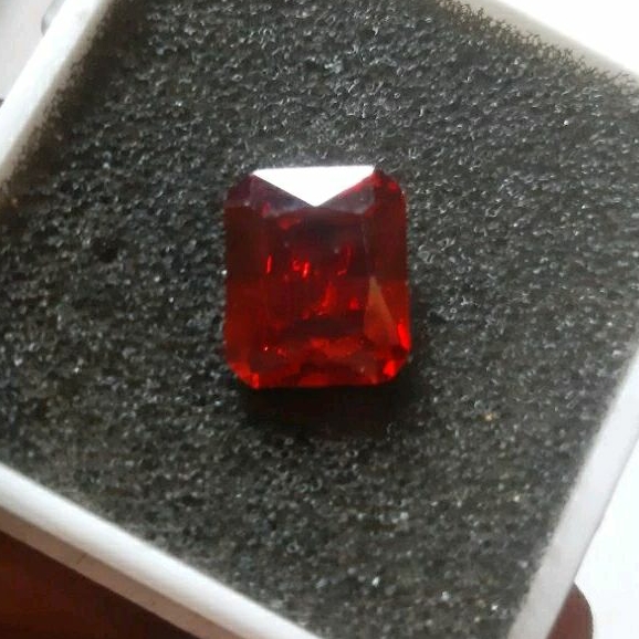 Jual Batu akik merah siem cutting kotak | Shopee Indonesia
