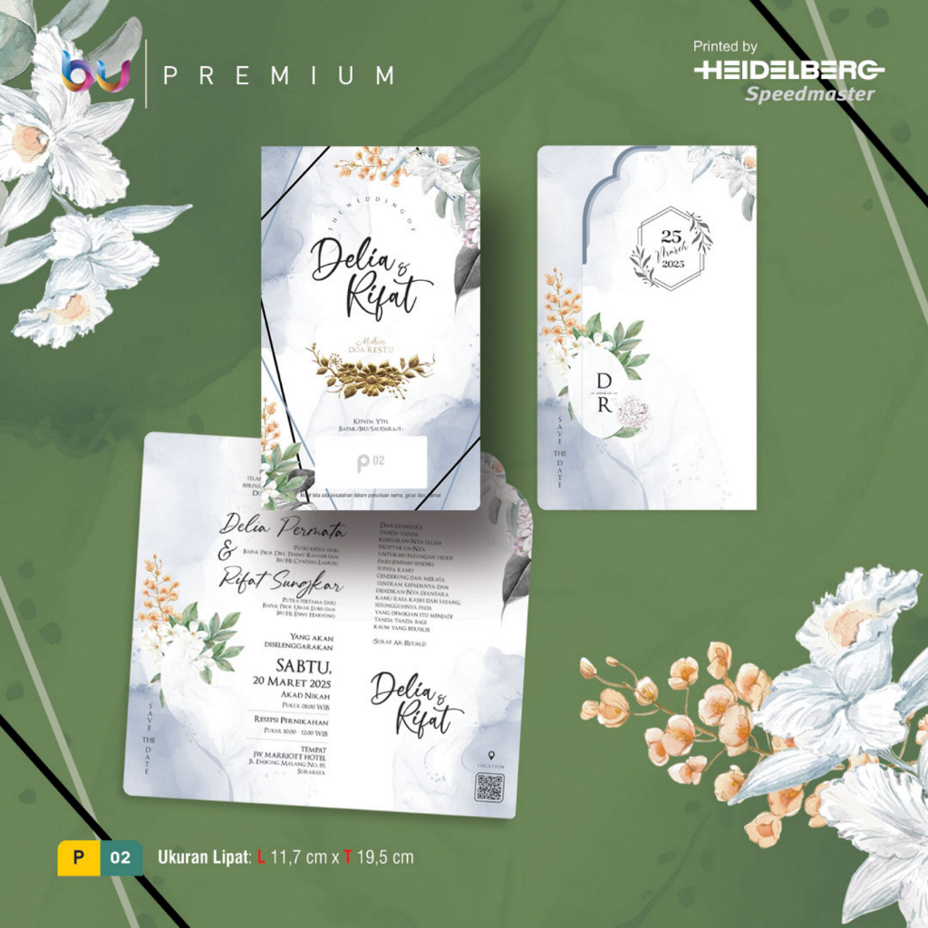Jual Blangko Undangan BU PREMIUM 02 | P 02 (Free File Setting Corel ...