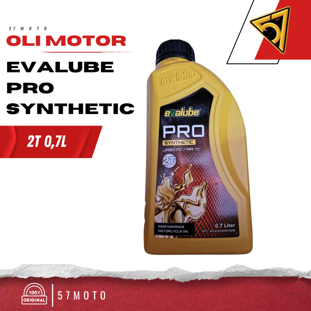 Jual OLI EVALUBE PRO SYNTHETIC 2T 0,7L ORIGINAL 700ML | Shopee Indonesia