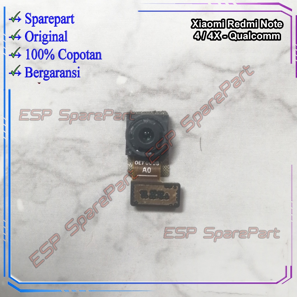 Jual Xiaomi Redmi Note 4 / 4x Qualcomm Modul kamera depan camera small ...
