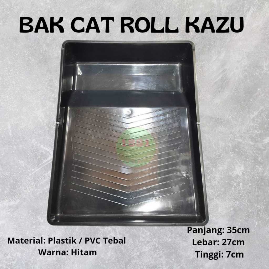 Jual BAK CAT HITAM KAZU BAK CAT ROL HITAM TEBAL ANTI PECAH | Shopee ...