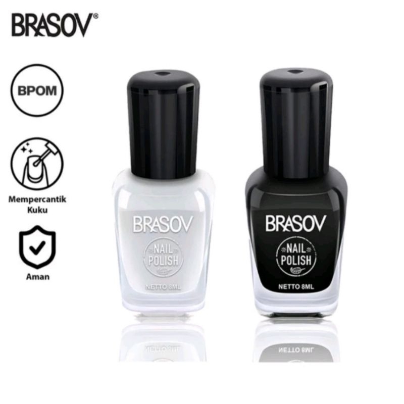 Jual kutek brasov hitam 80 ml | Shopee Indonesia