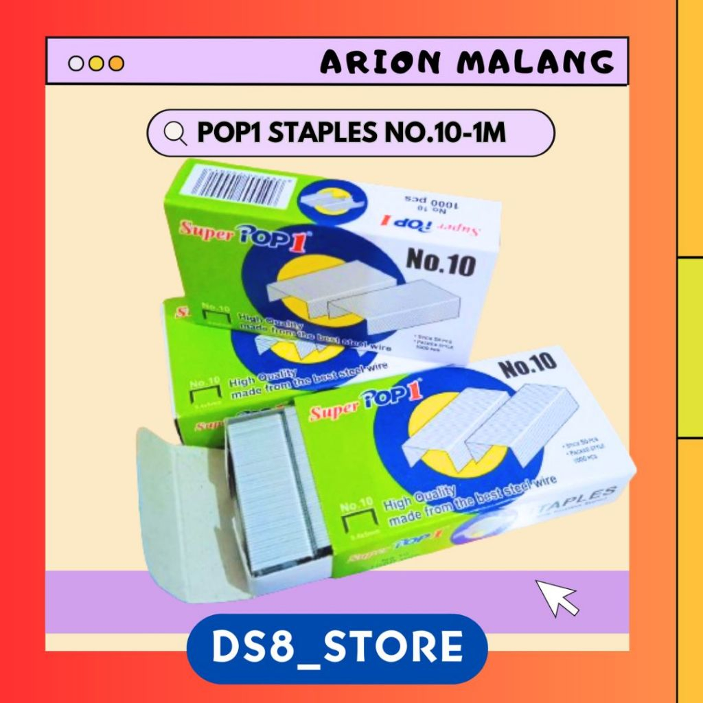 Jual ISI STAPLER / ISI STAPLES POP1 | Shopee Indonesia