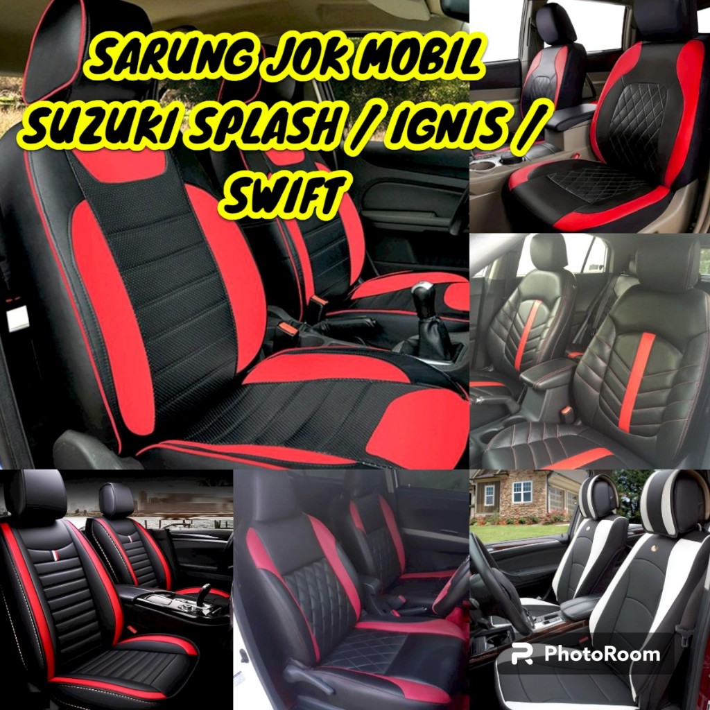 Jual SARUNG JOK MOBIL SUZUKI SPLASH / IGNIS / SWIFT FULLSET - BAHAN ...