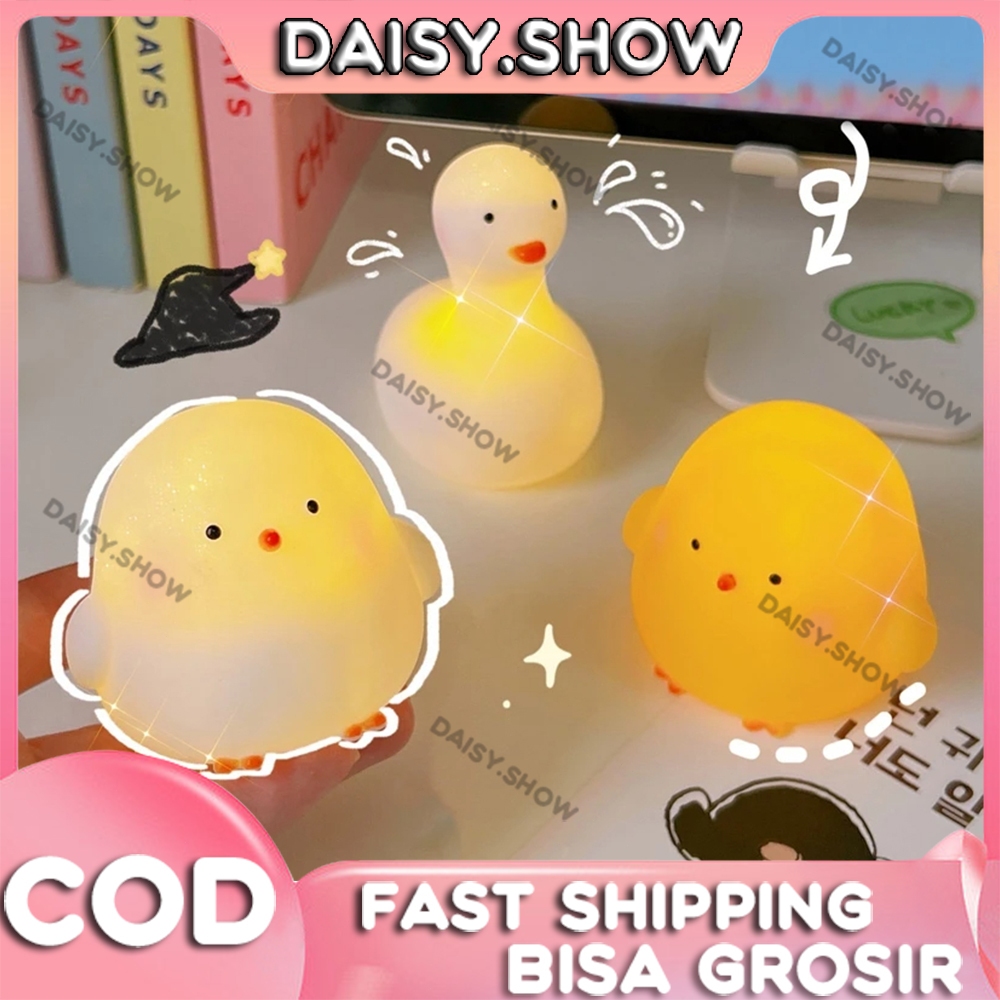 Jual Lampu tidur silicon Chick LED Aesthetic Lampu Malam Night Lamp ...