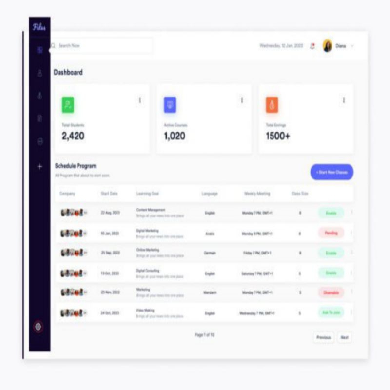 Jual FIDUS – ADMIN DASHBOARD FIGMA UI TEMPLATES | Shopee Indonesia