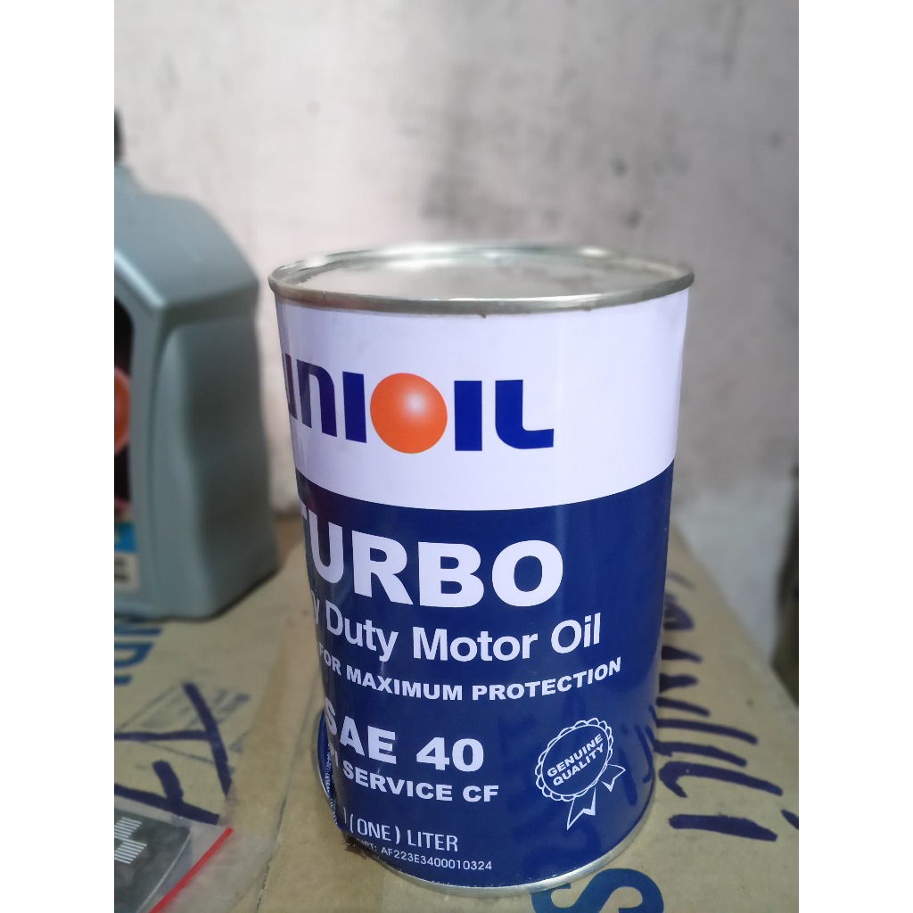 Jual OLI UNIOIL MESIN DIESEL SAE 40 1 LITER | Shopee Indonesia