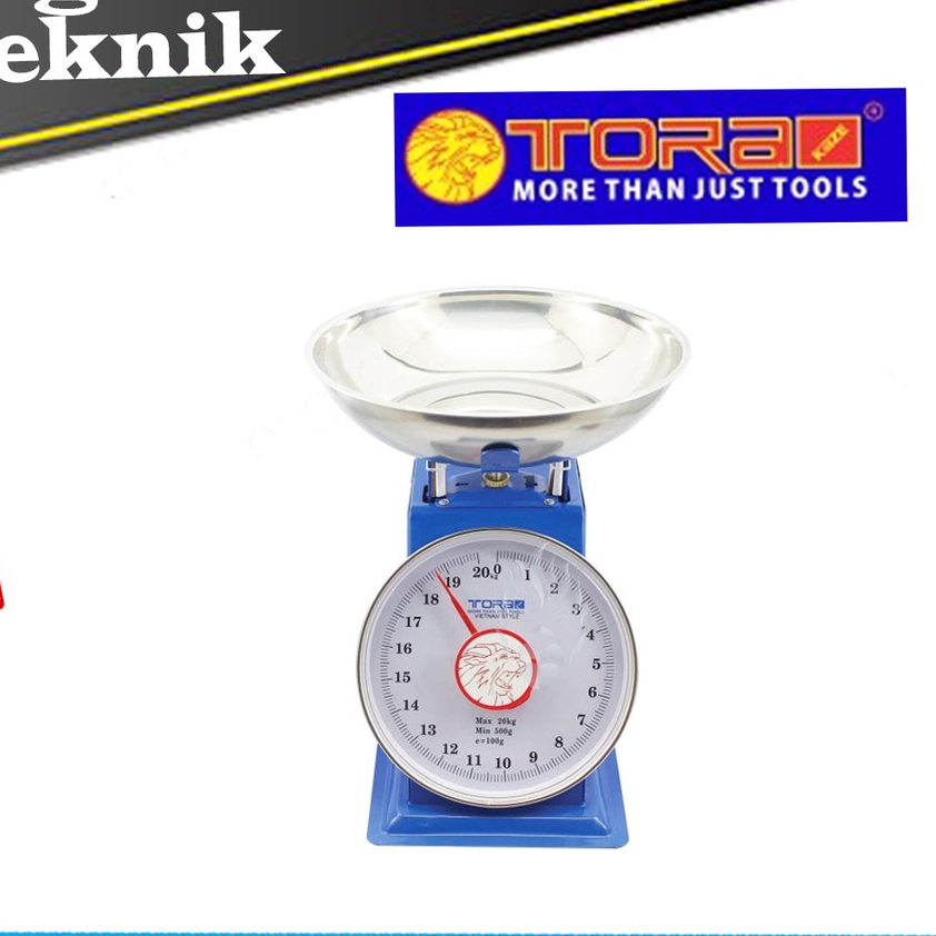 Jual Timbangan Manual Jarum Duduk 10kg 20kg 15kg Mangkok Besi Analog Buah Sayur Daging TORA ...