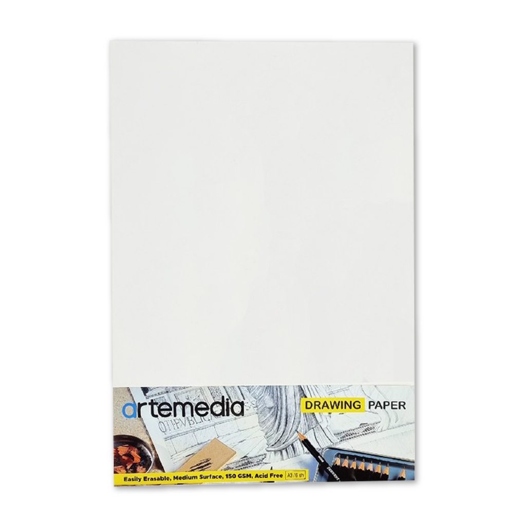Jual Artemedia Drawing Paper A3 Kertas Sketsa Pensil, Pensil Charcoal ...