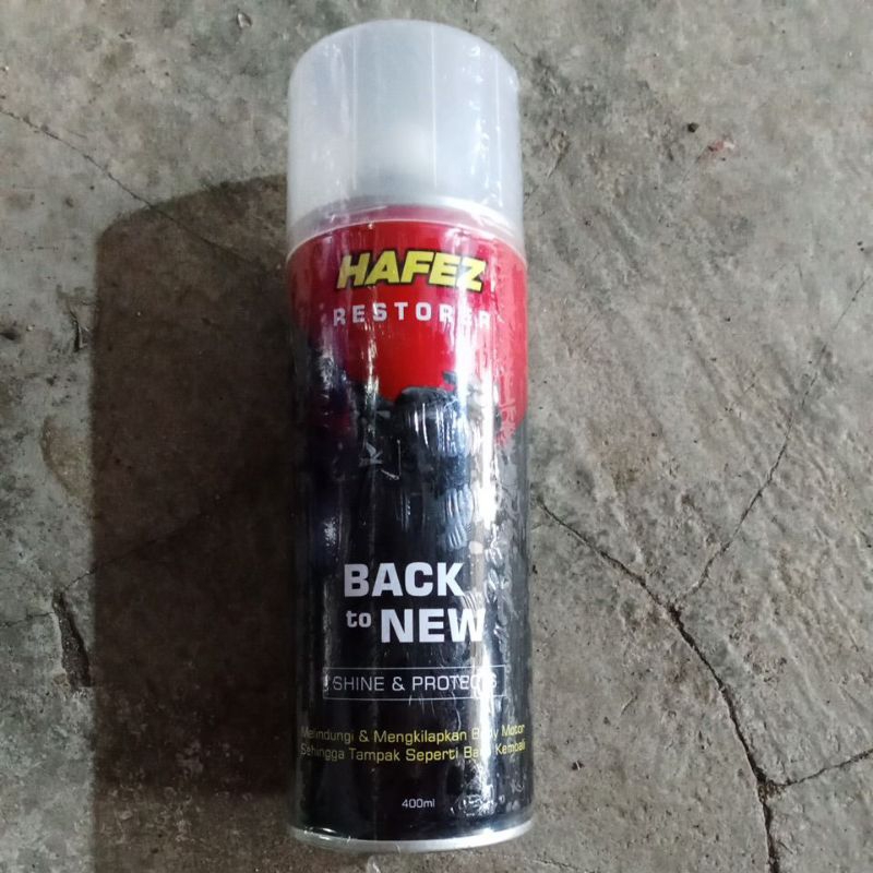Jual Hafez Restoree back to new shine & protects 400ml | Shopee Indonesia