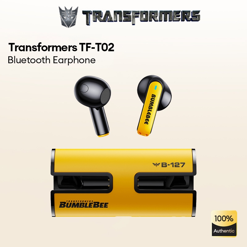 Jual Transformers TF-T02 Bluetooth Earphones Wireless Earphones HD ...