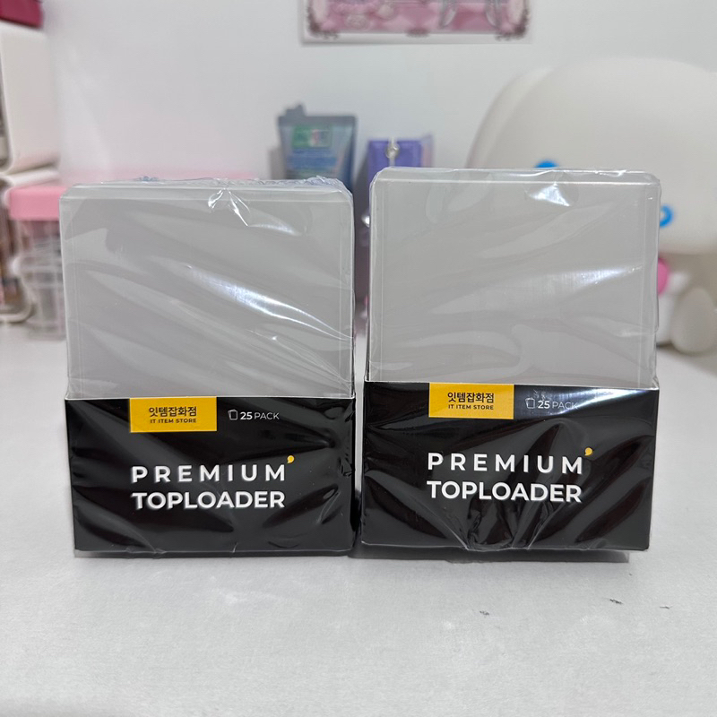 Jual Toploader premium tempat photocard kpop kartu 35pt dengan extra ...