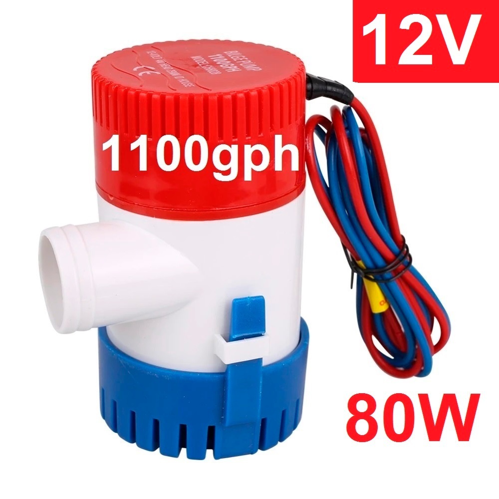 Jual Pompa Air Celup Bilge Pump 1100GPH CH8028 DC 12V 24V Submersible ...